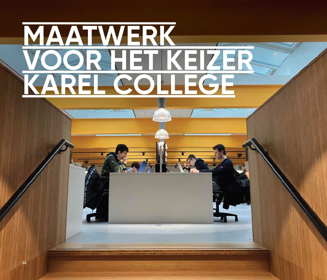 Maatwerk voor het Keizer Karel College | Keizer Karel College